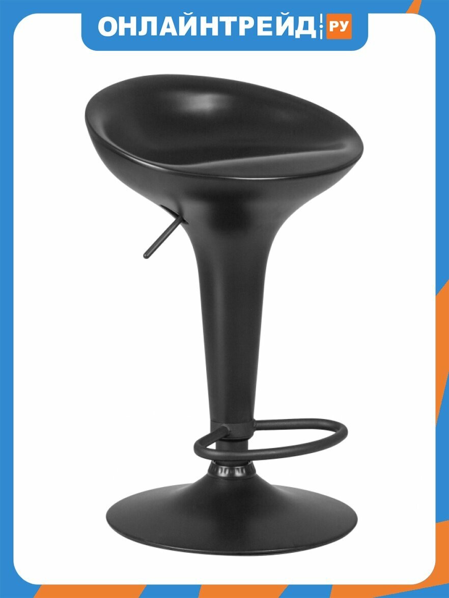 Стул барный Dobrin 9460-BlackBase-LM, цвет чёрный
