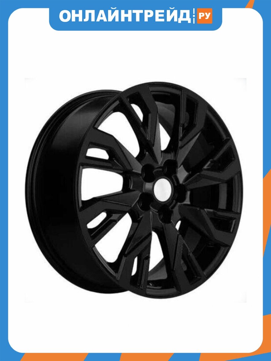 Диск Carwel Чеко 1809 (Chery Tiggo 4/ 7 Pro) 7x18 5/108 ET33 D60.1 BL (Арт.116715)