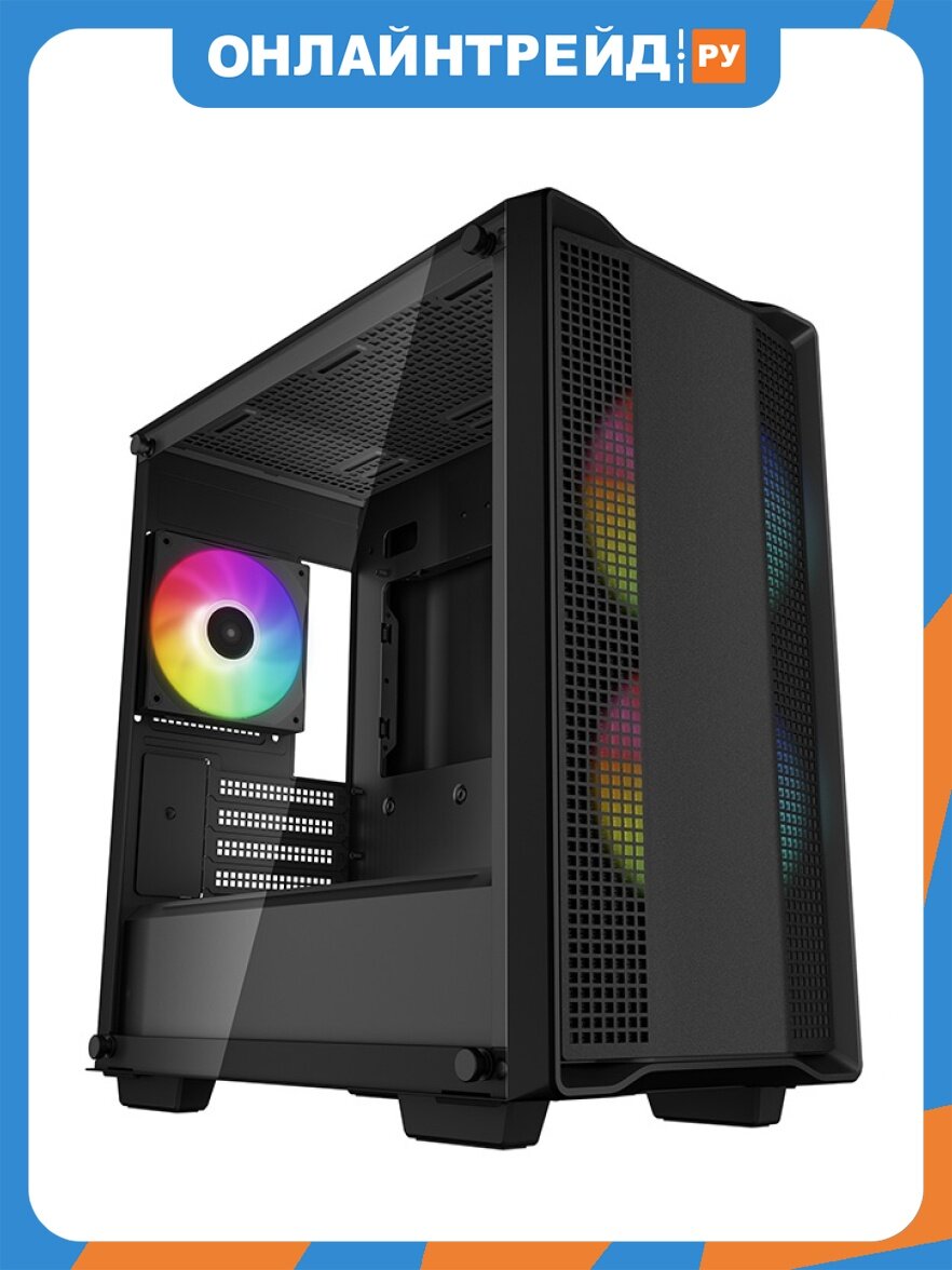 Корпус Deepcool CC360 ARGB, черный