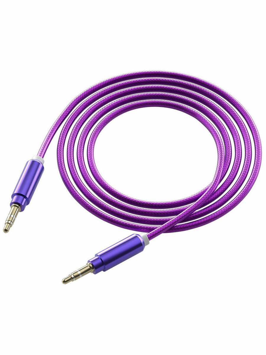 Кабель Red Line NylSound mini-jack / mini-jack 1 м Фиолетовый