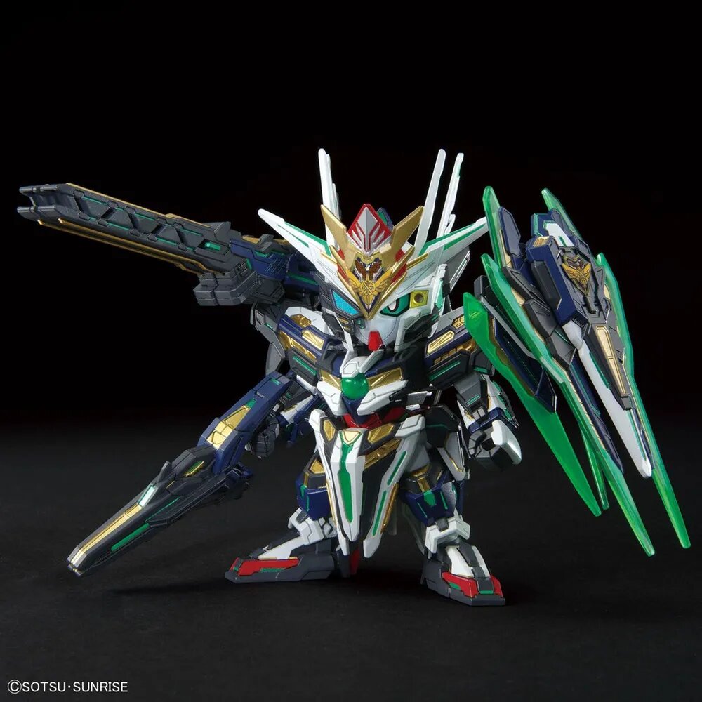 Bandai SD BB Warrior Gundam World Heroes Collection Капитан Квантовой гвардии Гандам
