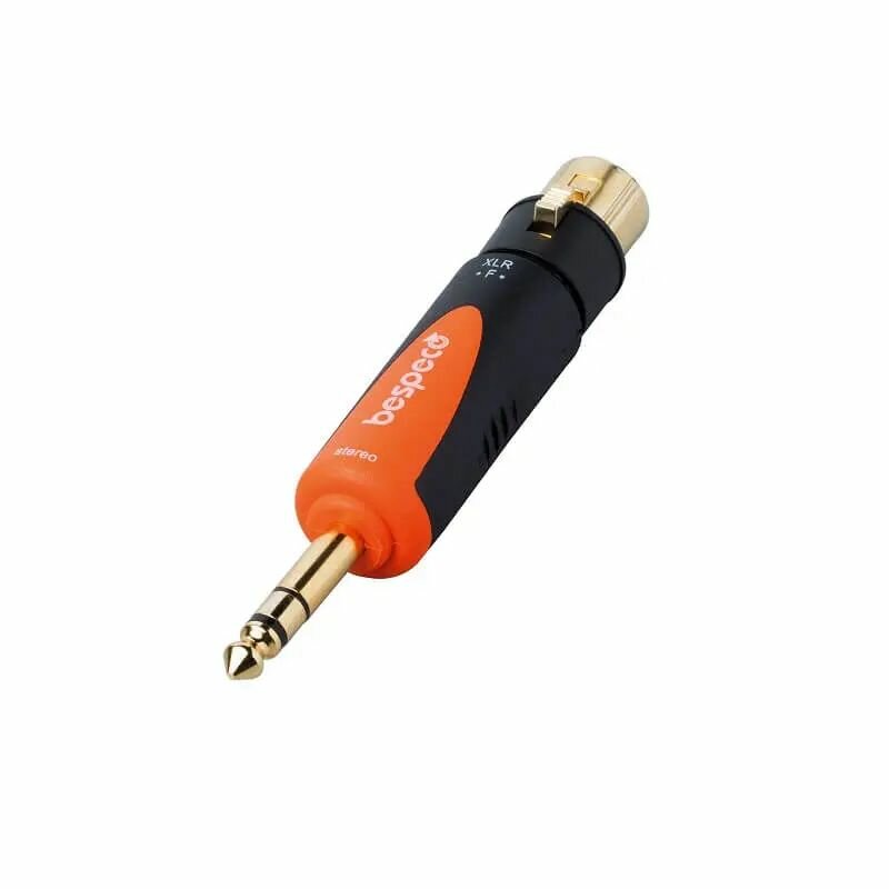 Переходник Bespeco SLAD505B XLR (F) – jack 6.3 (M)