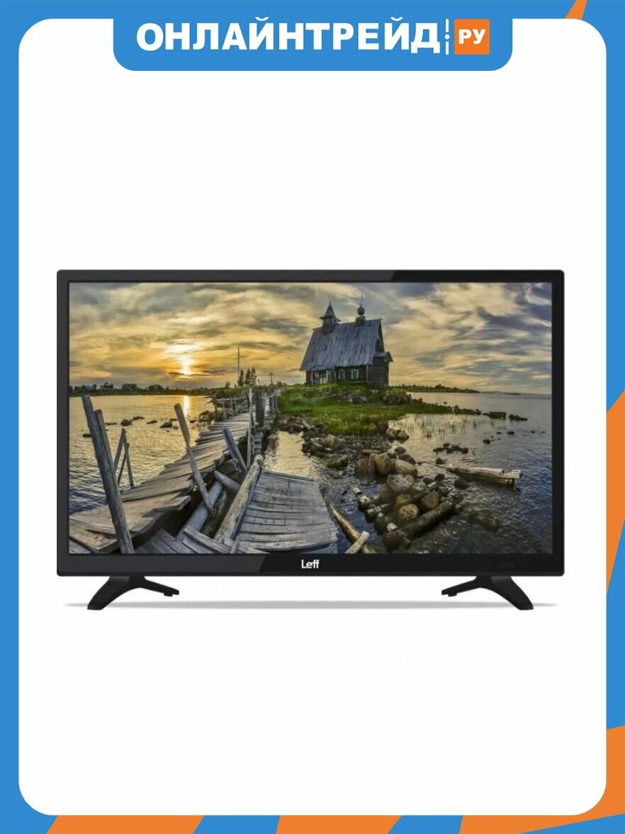 Телевизор Leff 24H250T, черный