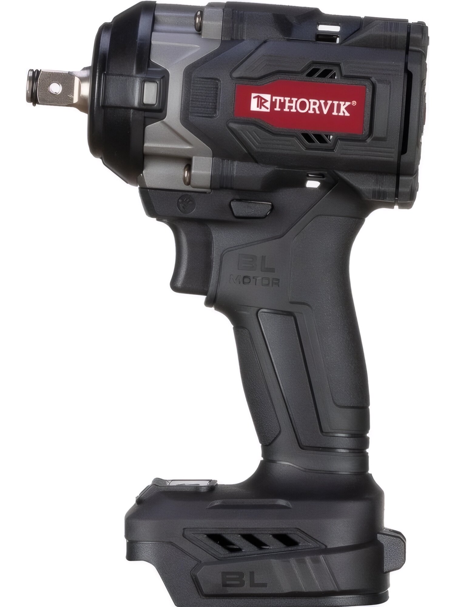 Гайковерт ударный аккумуляторный бесщёточный Thorvik BBIW12890DNB 1/2DR, 21В, 890 Нм, (без АКБ и З/У)