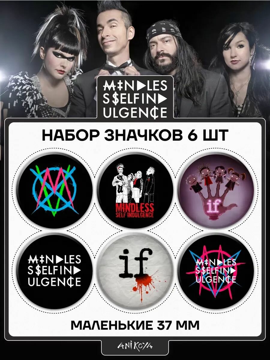 Набор значков