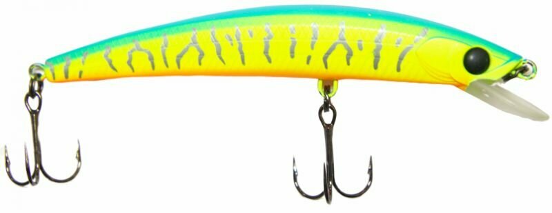 Воблер RUBICON Hard Minnow F, 130мм, 23гр, заглубление 1,2m, 013