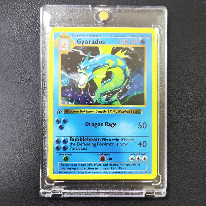 Коллекционные карты Pokemon Charizard Blastoise Bandai 1996 001