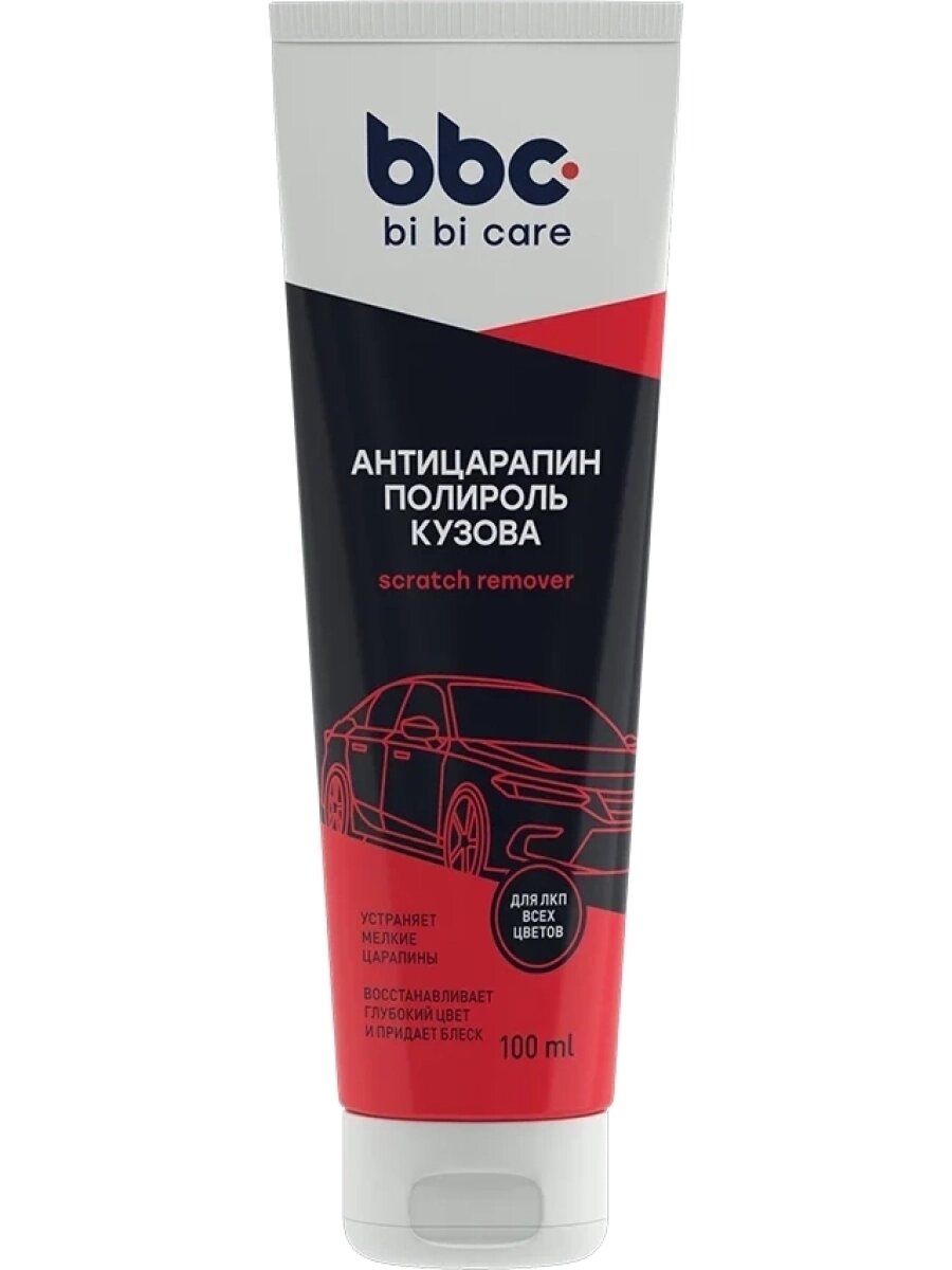 Полироль автомобильный для кузова BiBiCare 4052, 100 мл