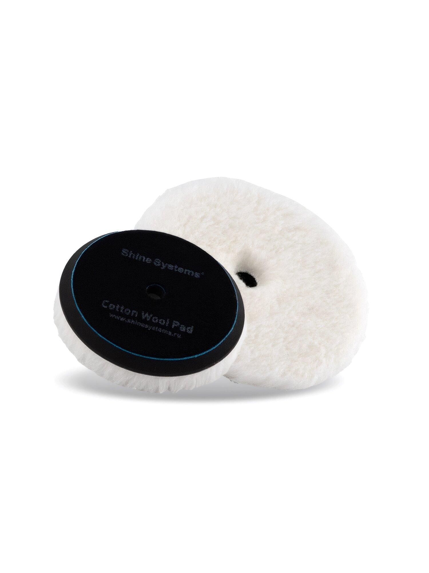 Полировальный круг мех с хлопком, 75 мм Shine Systems Cotton Wool Pad