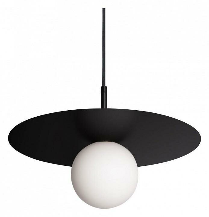 Подвесной светильник Loft it Ufo 10120 350P Black цвет плафона подвески Белый, цвет арматуры Черный