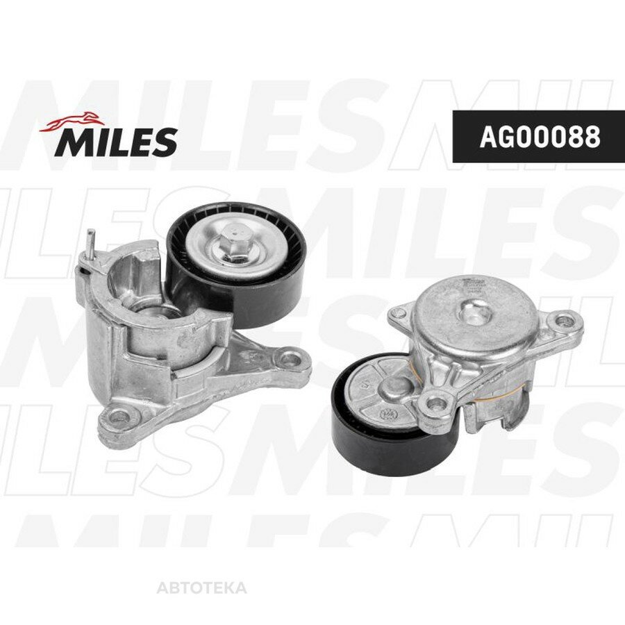 Натяжитель ремня приводного PEUGEOT 206/307/406 2.0/2.2 (INA 534002210) AG00088 MILES AG00088
