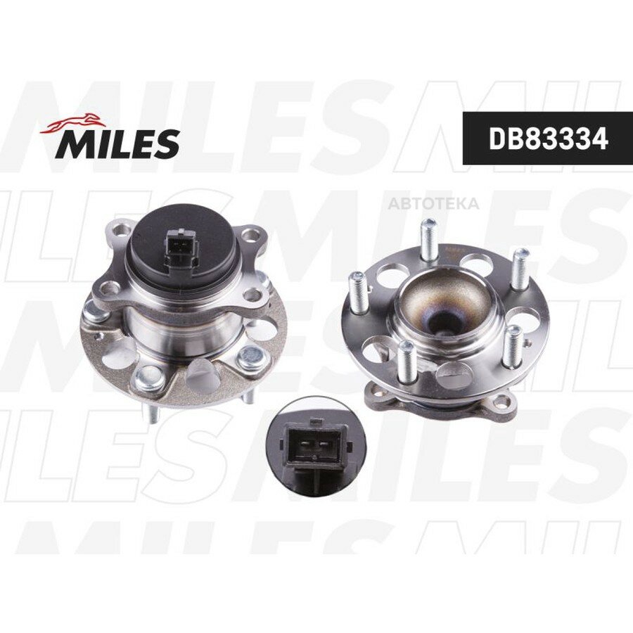 Ступица с подшипником HYUNDAI ELANTRA/KIA OPTIMA 15- зад. MILES DB83334