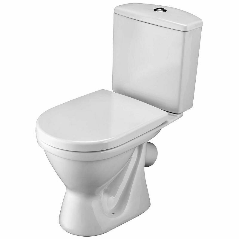 Унитаз-компакт Santek Алькор 1WH302140 с бачком и сиденьем