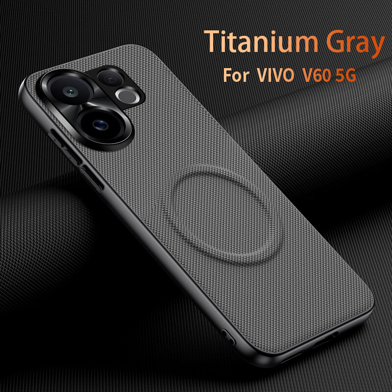 Чехол для Vivo V60/Виво V60, soft touch, чехол-кардиомонитор, искусственная кожа, поликарбонат (PC), защита камеры, ударопрочный, усиленные углы, Vivo, Vivo V60, gray,