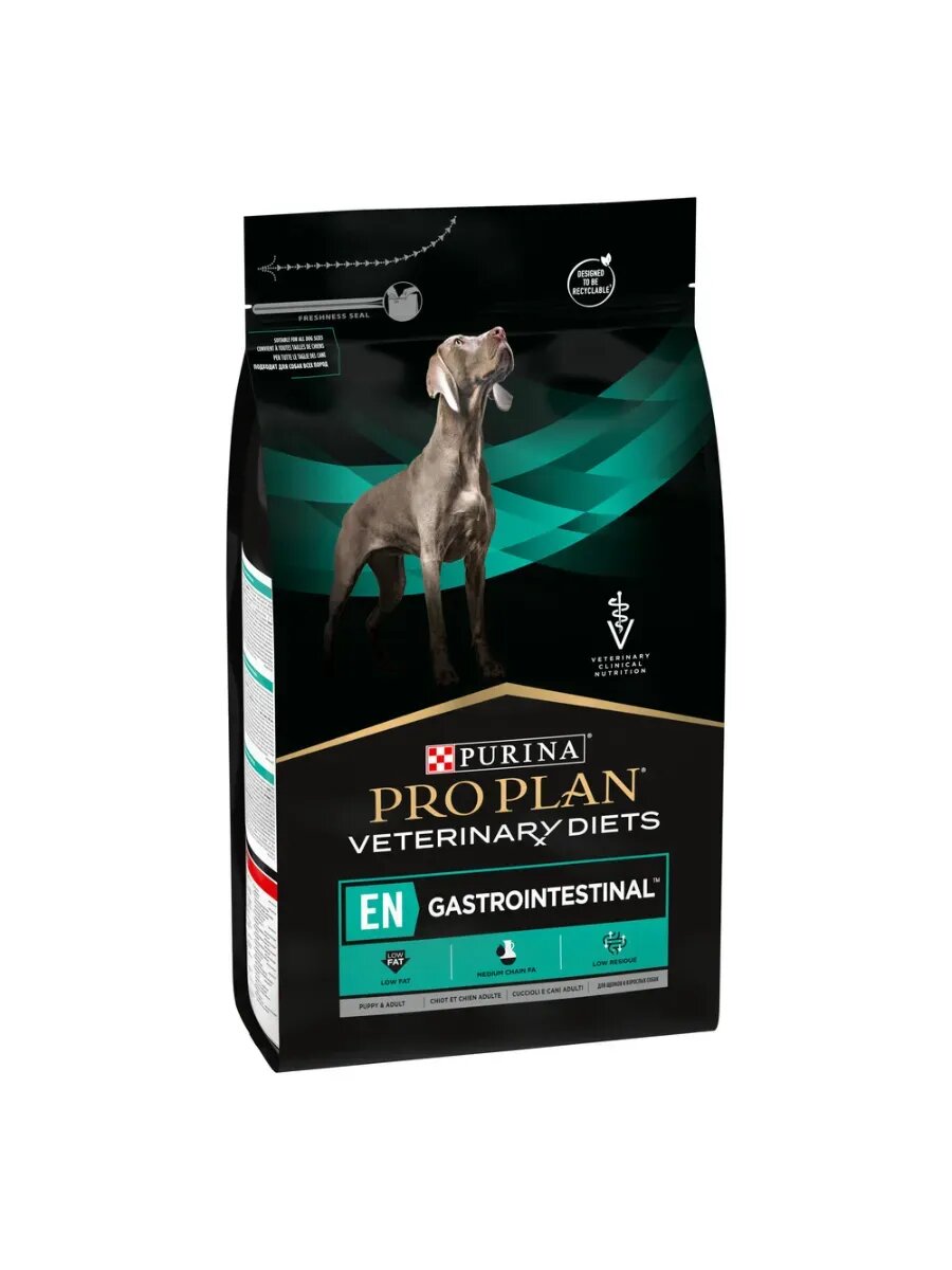 Сухой корм PURINA VETERINARY DIETS EN GASTROINTESTINAL для взрослых собак при расстройствах пищеварения (5 кг)