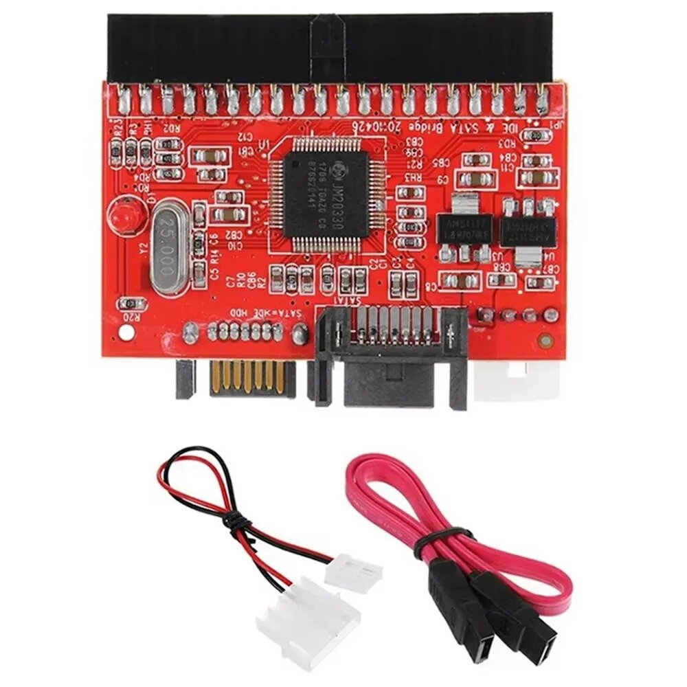Адаптер-Конвертер 2 В 1 IDE В SATA / SATA В IDE Для DVD И HDD