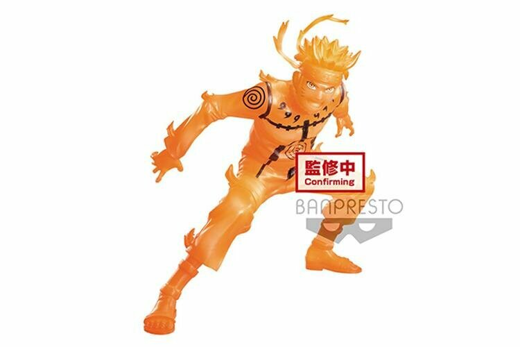Фигурка унисекс BANPRESTO Naruto Uzumaki Vibration Stars Rock Lee And B Style Accompanying And Soothing, Vortex Naruto Uzumaki-Nine-Tails Transformation-B
