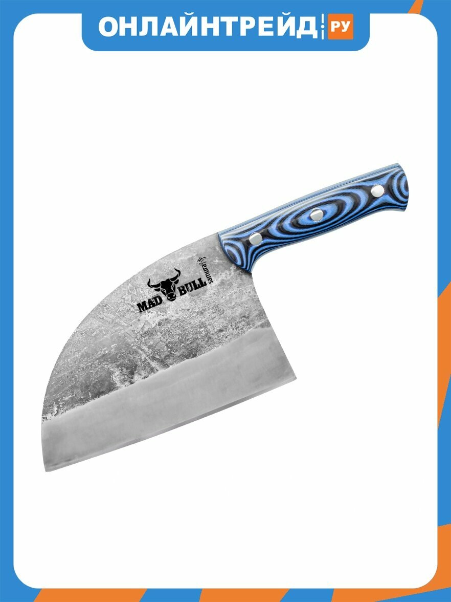 Сербский топорик кухонный Samura MAD BULL 180 мм, G-10 (SMB-0040/K)