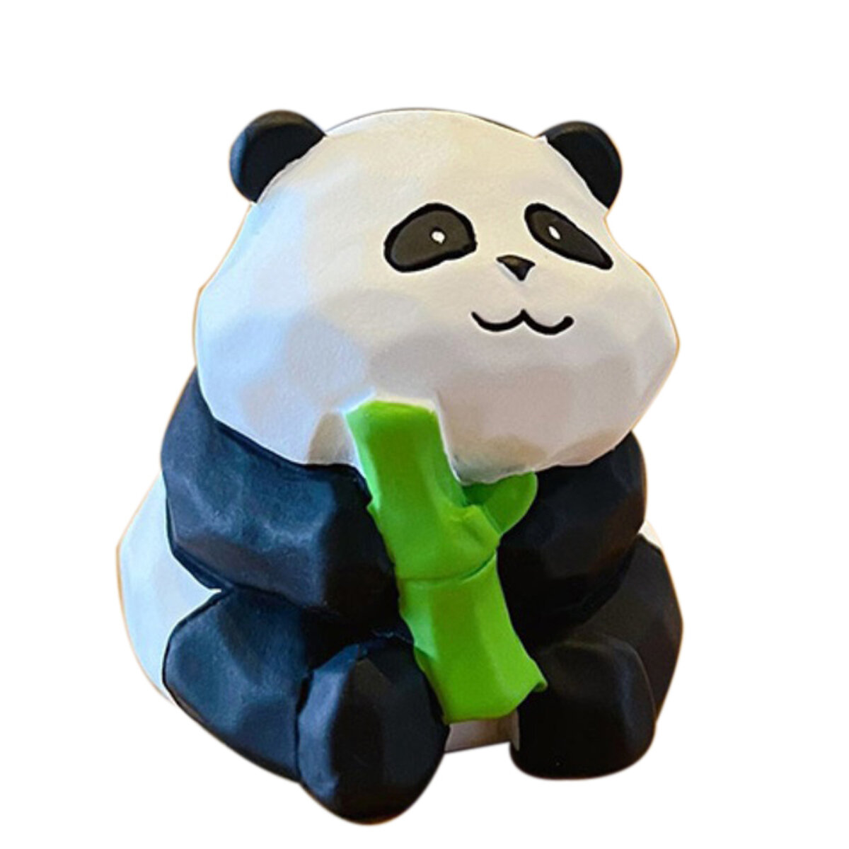 Фигурка унисекс LINGPAOHU Pandas Huahua из смолы, Bamboo Hug Style