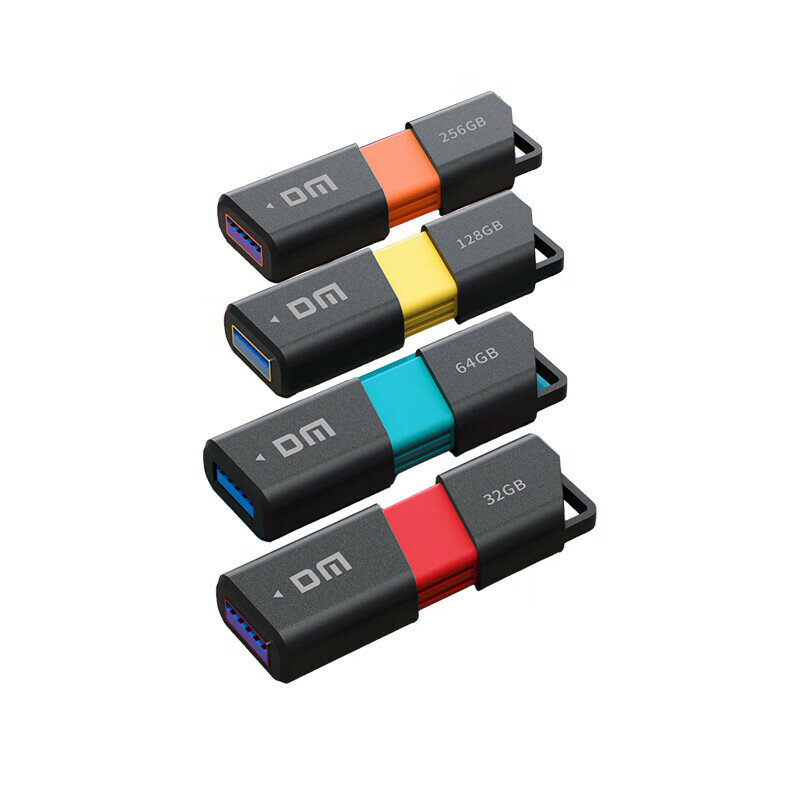DM Daimai 256GB USB 3.2 флеш-накопитель с выдвижной крышкой для офиса высокой скорости PD238 Ёмкость：256