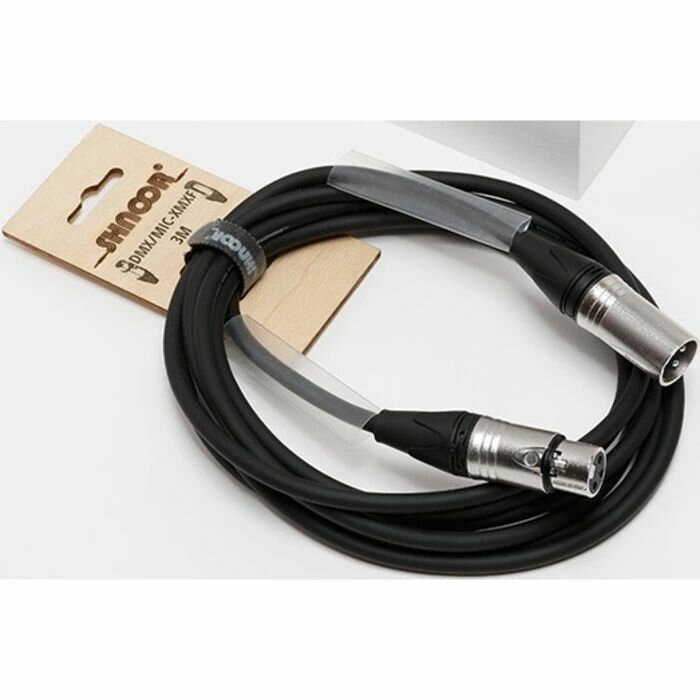 Shnoor DMX/MIC-XMXF 2.0m Кабель аудио 1xXLR - 1xXLR