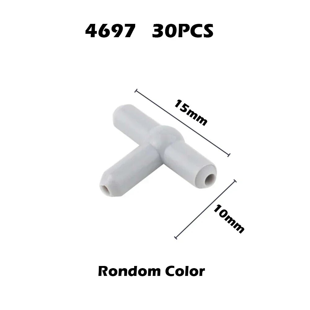 Пневматические строительные блоки stemedu для сборки Белый, 30pcs 4697
