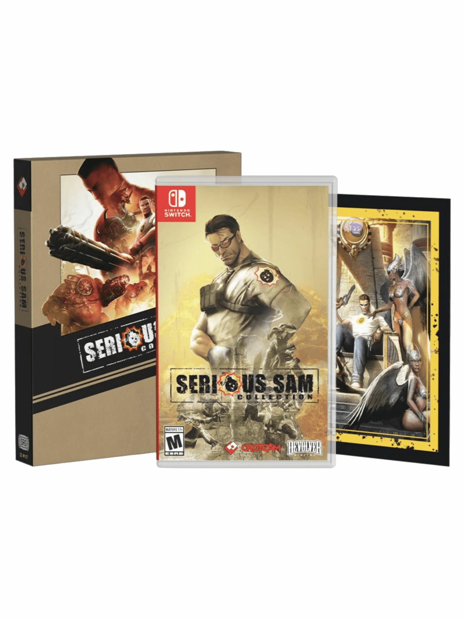Игра Serious Sam Collection Limited Edition (Nintendo Switch, Nintendo Switch 2, Русские субтитры)