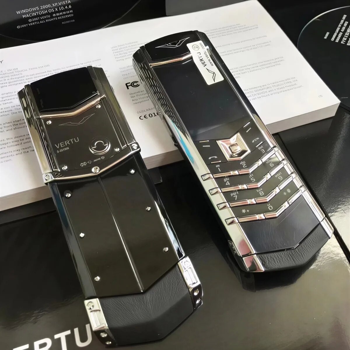 Vertu Signature Touch Black, 2 SIM — фото 1