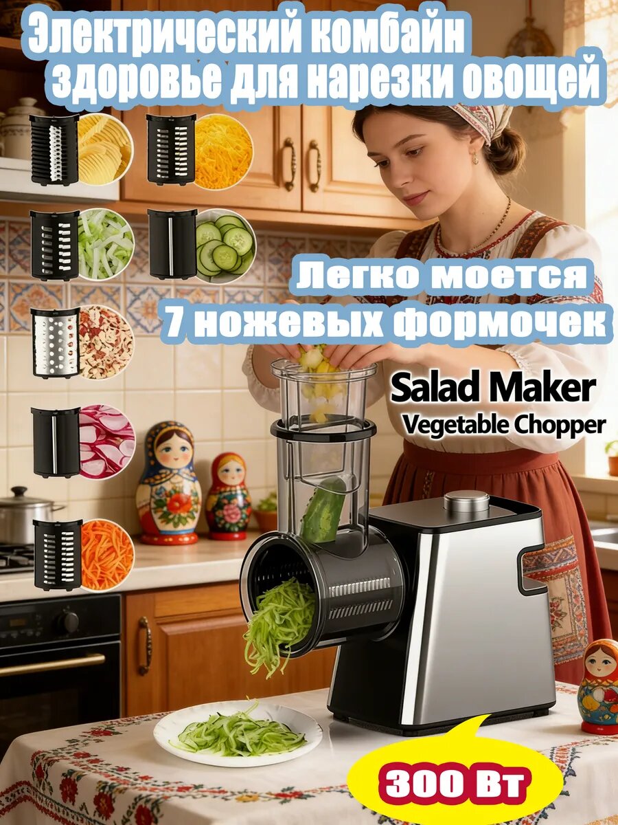 Электрический комбайн здоровье