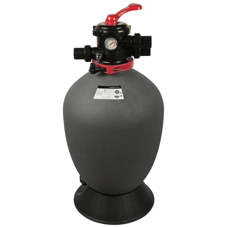 Фильтр песочный Emaux Volumetric T500, Ø 508 мм, 10 м3/ч, 4 бар, верхнее подключение 1 1/2", цена - за 1 шт