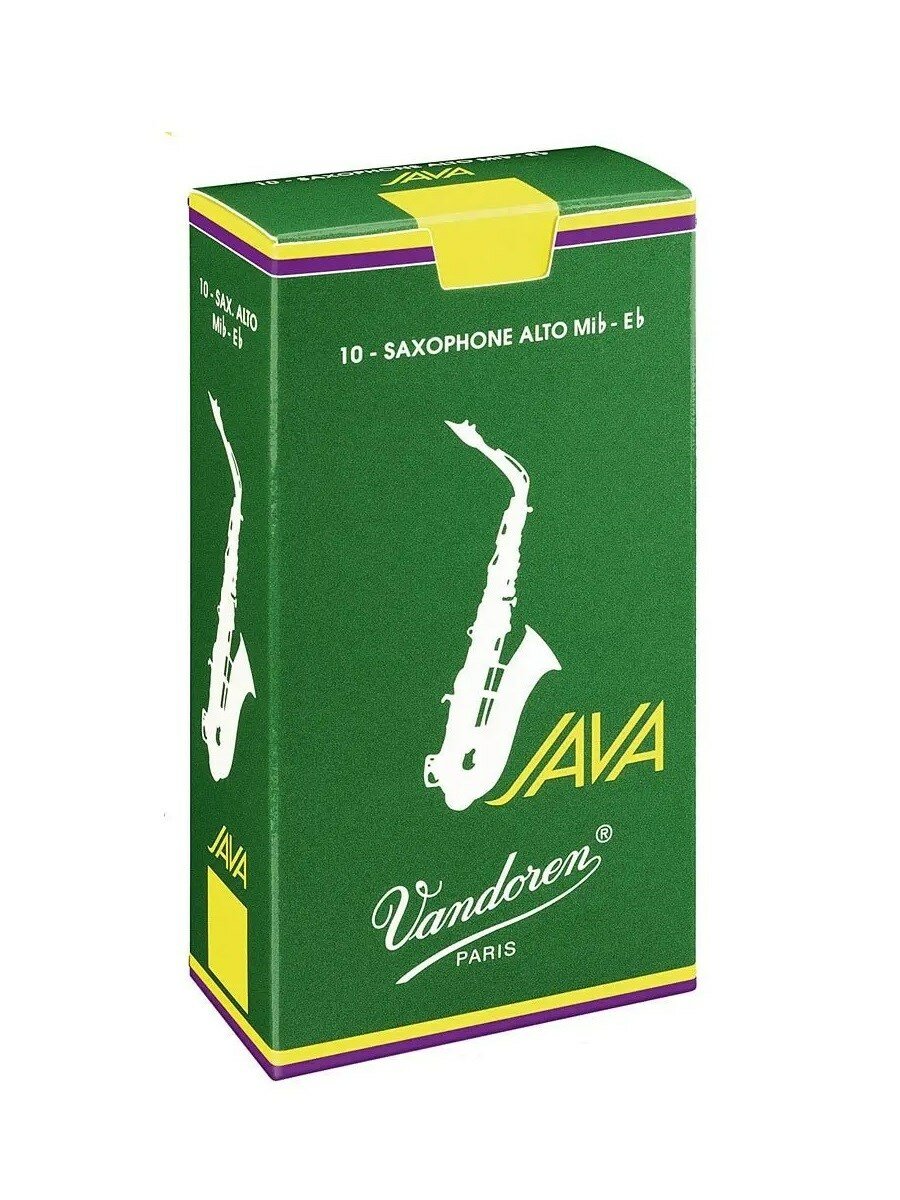 Трости для саксофона альт №1,5 (10шт) Vandoren SR2615 JAVA
