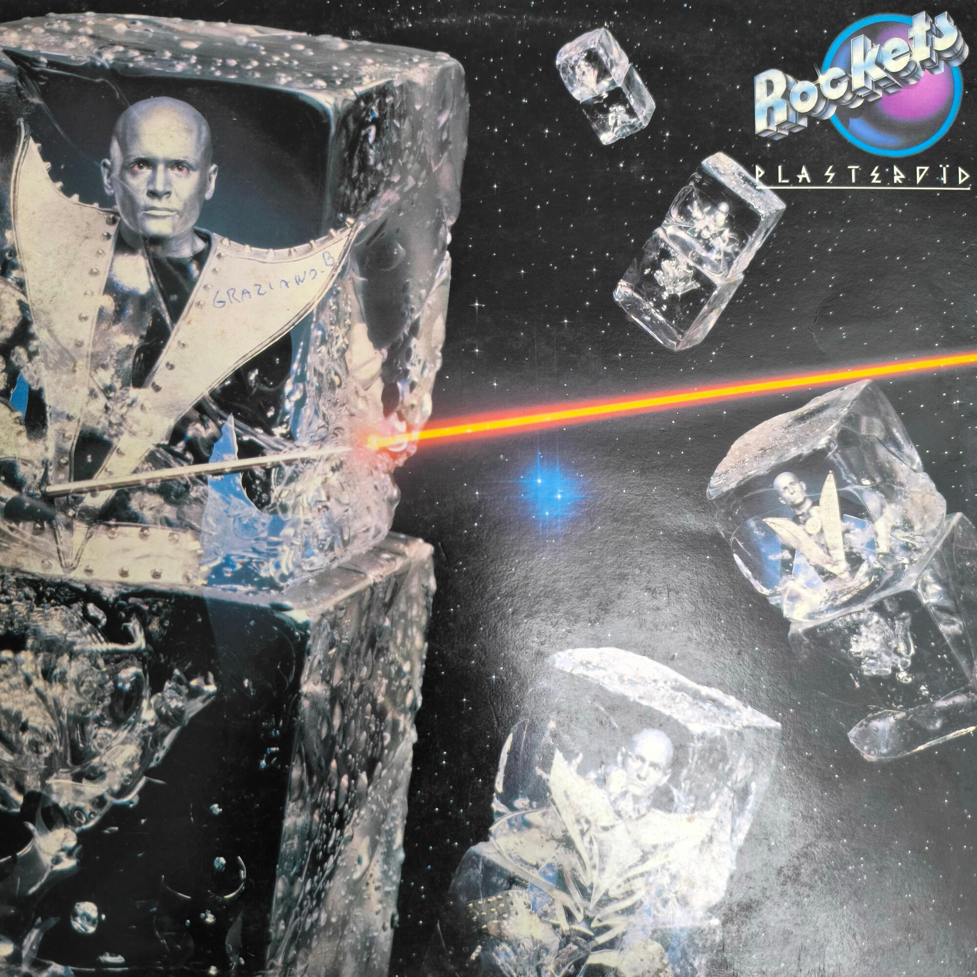 Виниловая пластинка Rockets - Plasteroid (Италия) LР