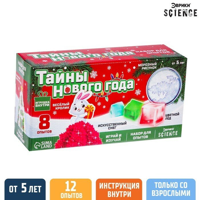 Набор для опытов Тайны Нового Года , кролик