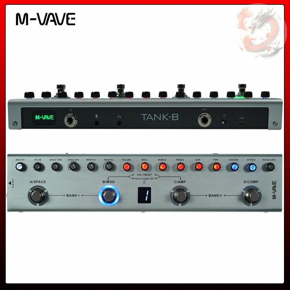 Эксклюзивный цифровой процессор MOD AMP с модуляцией и задержкой реверберации