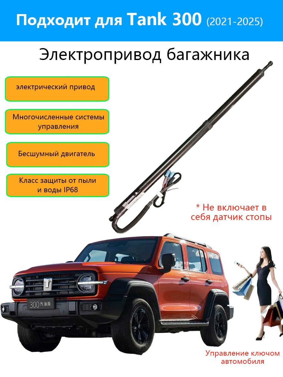 Электропривод багажника, Доводчики дверей tank 300