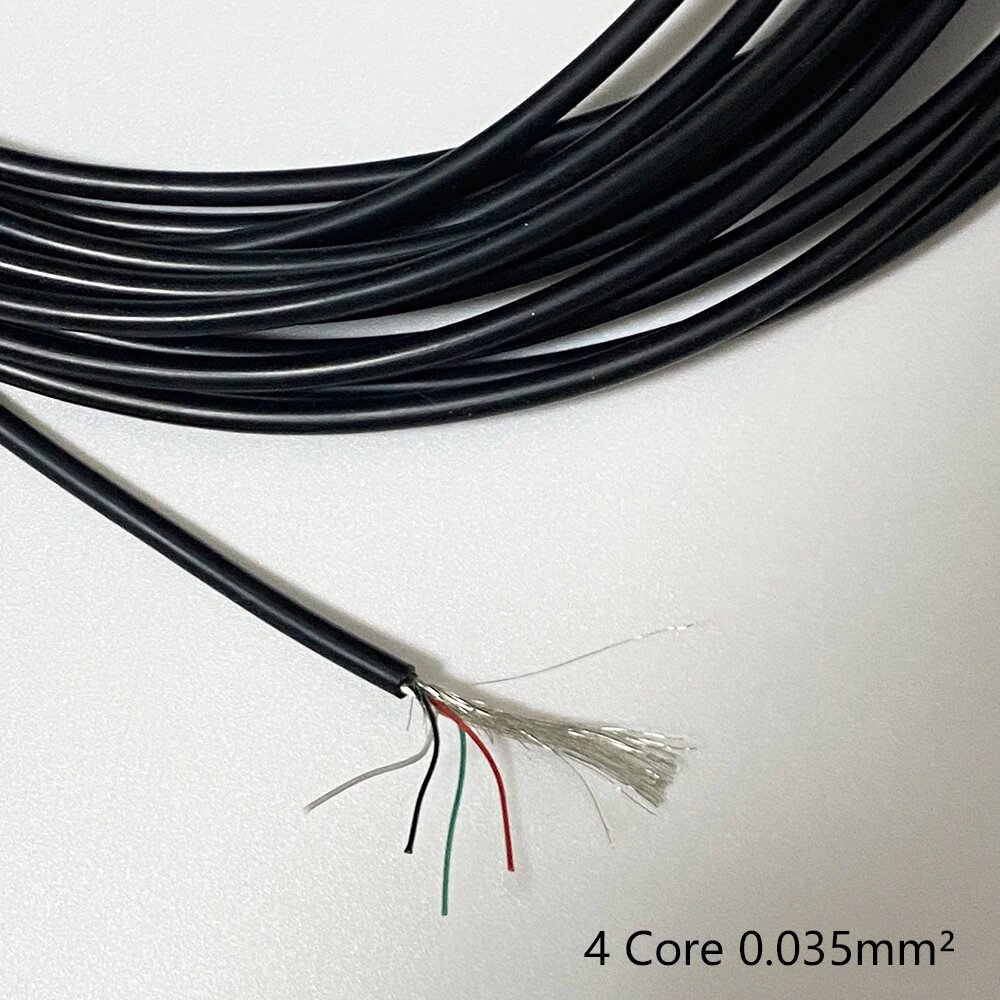 Силиконовый кабель 2C OD2mm 0.035mm2 для авто