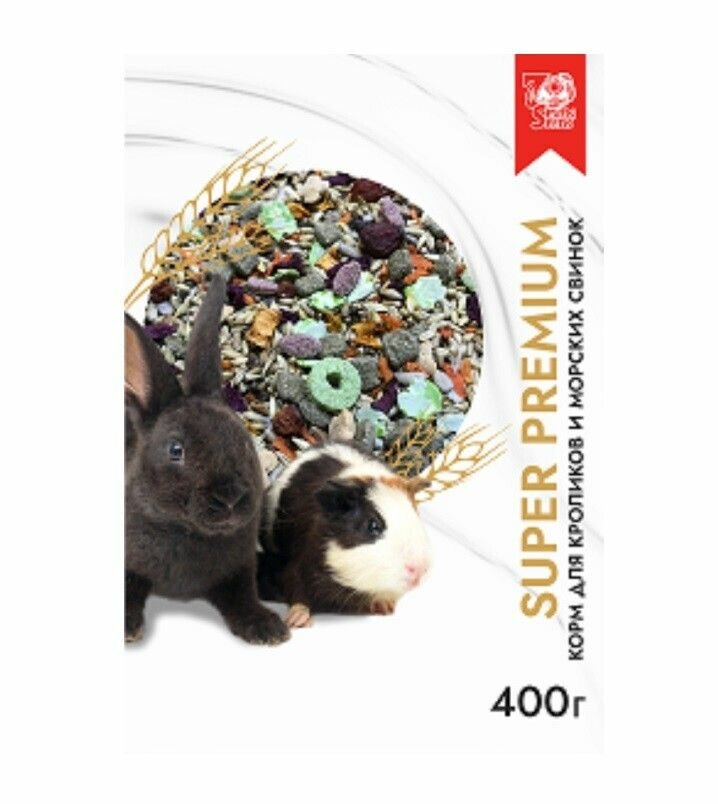 7 Семян Корм для кроликов и морских свинок Super Premium, 400 гр