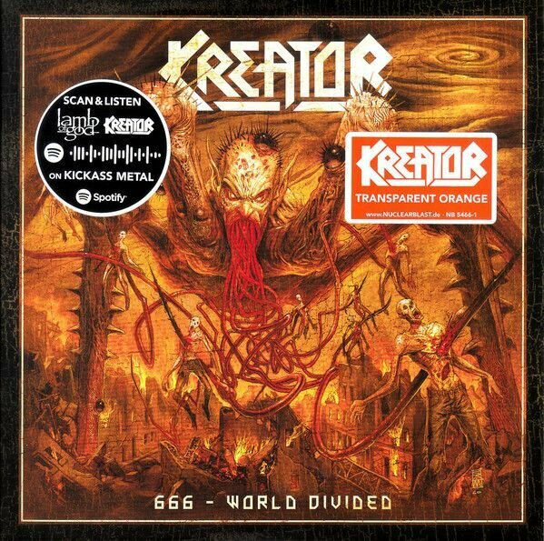Виниловая пластинка Kreator / Lamb Of God - World Divided / Checkmate 7"