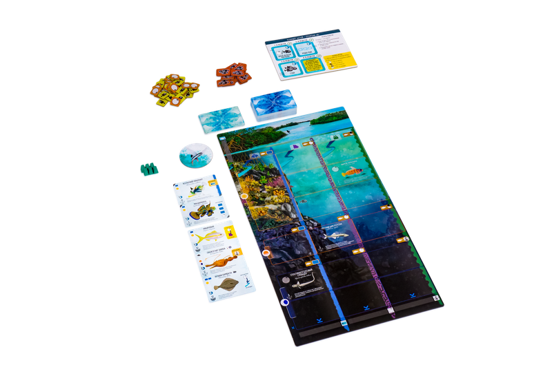 Плавники настольная игра, изд. Lavka Games (на русском языке) — фото 1