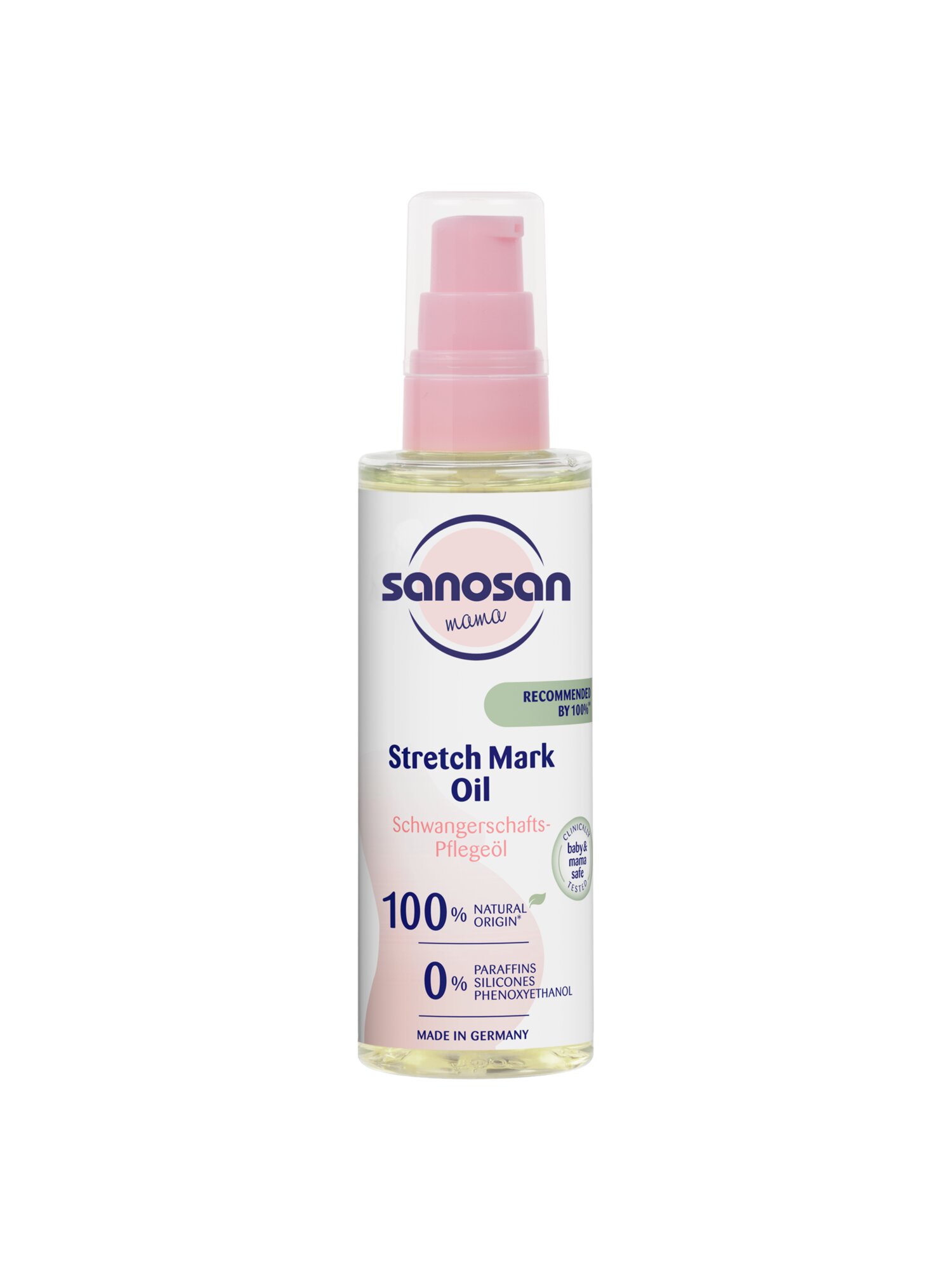 SANOSAN Масло против растяжек во время беременности Mama Anti Stretch Mark Oil