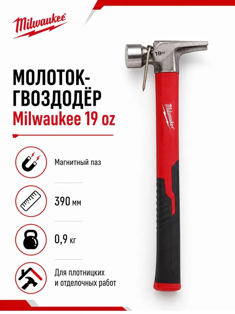 Milwaukee Молоток Столярный — фото 1