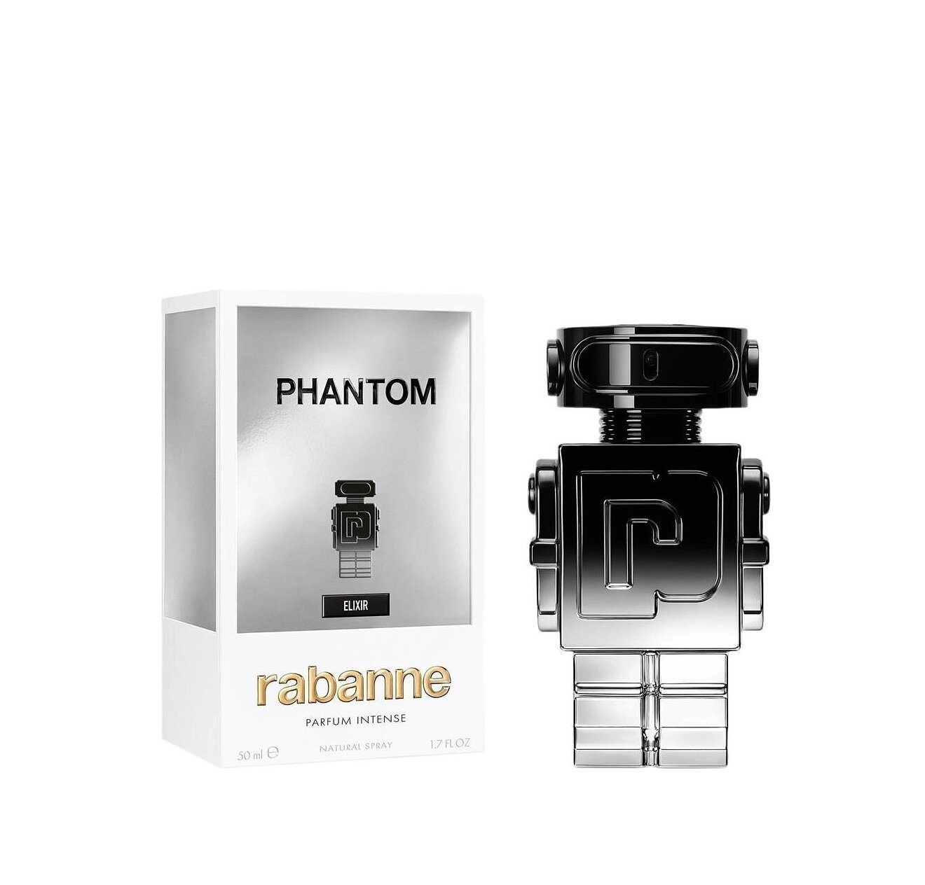 Paco Rabanne Phantom Elixir 50 мл духи мужские, древесные, водяные