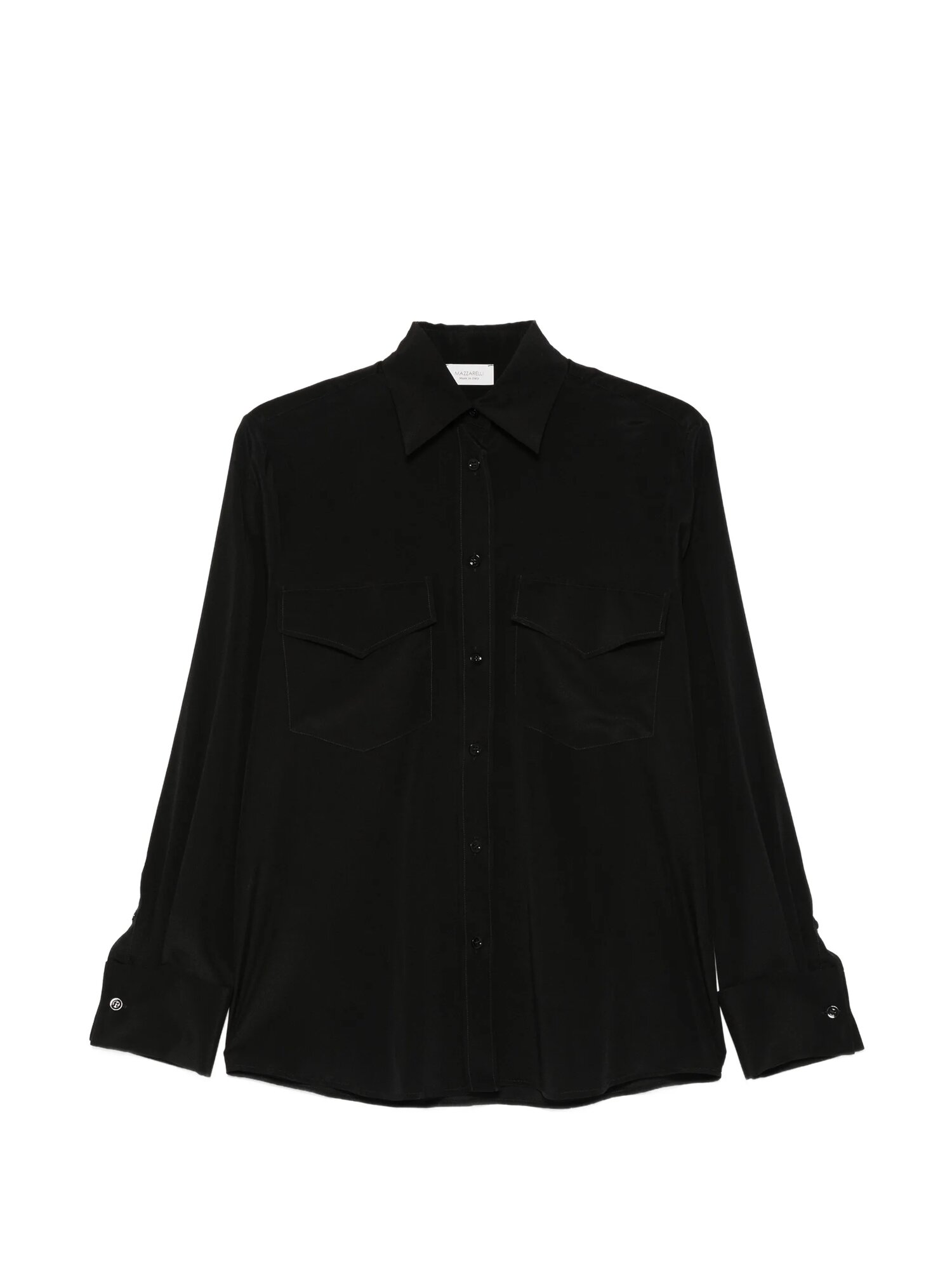 Рубашка Mazzarelli Patch-pocket shirt, размер 42
