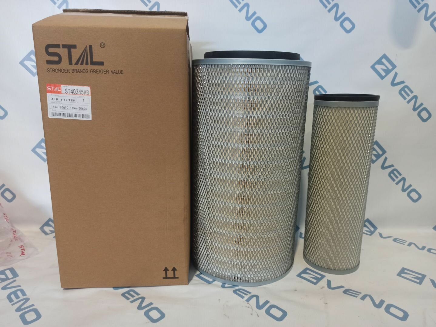 Фильтр воздушный STAL ST40345AB (11N6-20610+11N6-20620; 11N620610+11N620620) для Hyundai