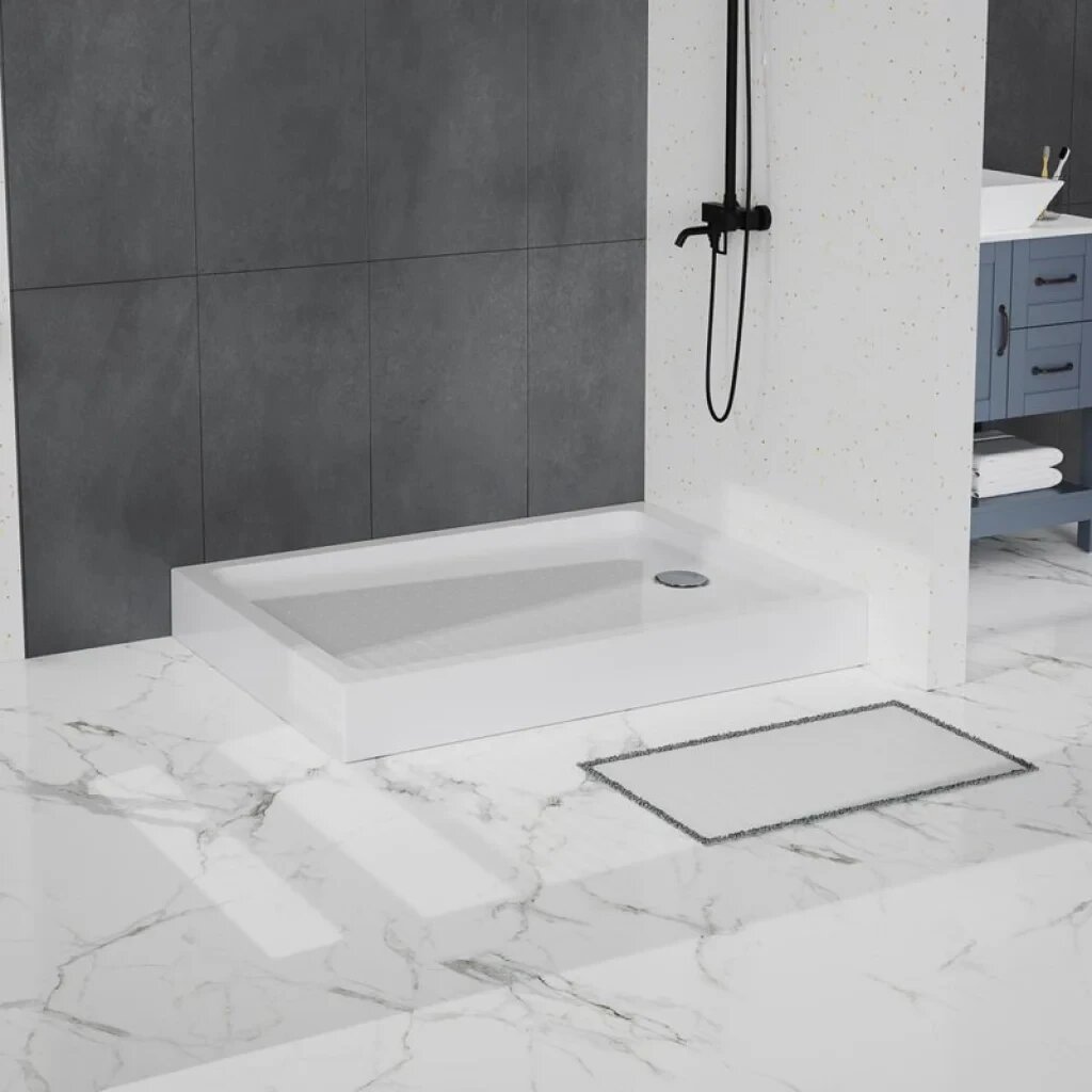 Поддон для душа BelBagno TRAY-BB-AH-120/90-15-W, акрил, прямоугольная, 100×120×20 см