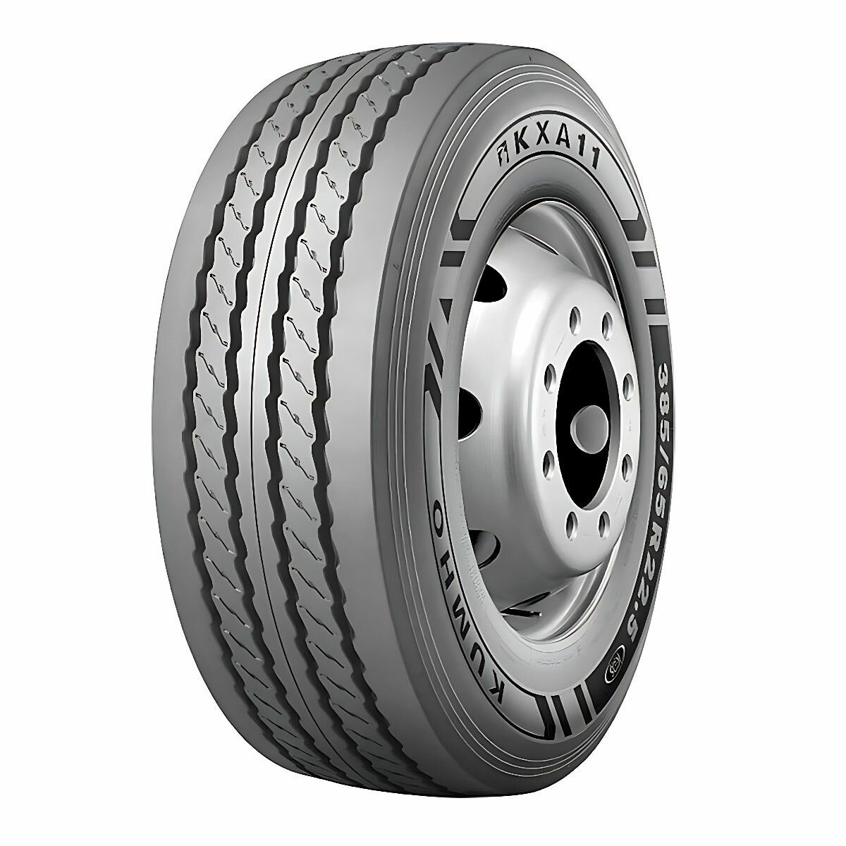 Грузовые шины всесезонные Кумхо KXA11 385/65 R22.5 164/K PR24 TL Прицепная