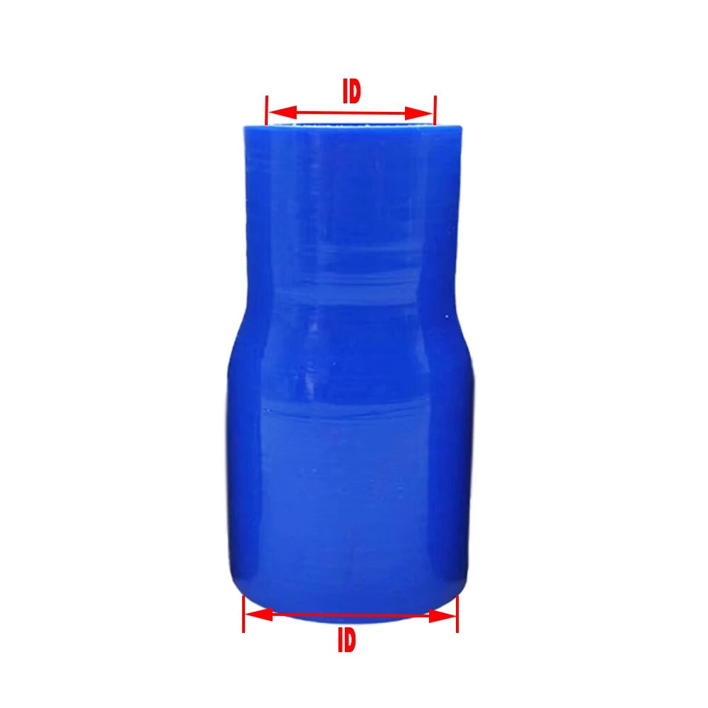 Прямой силиконовый шланг для интеркулера ID28mm-35mm, Синий, Синий