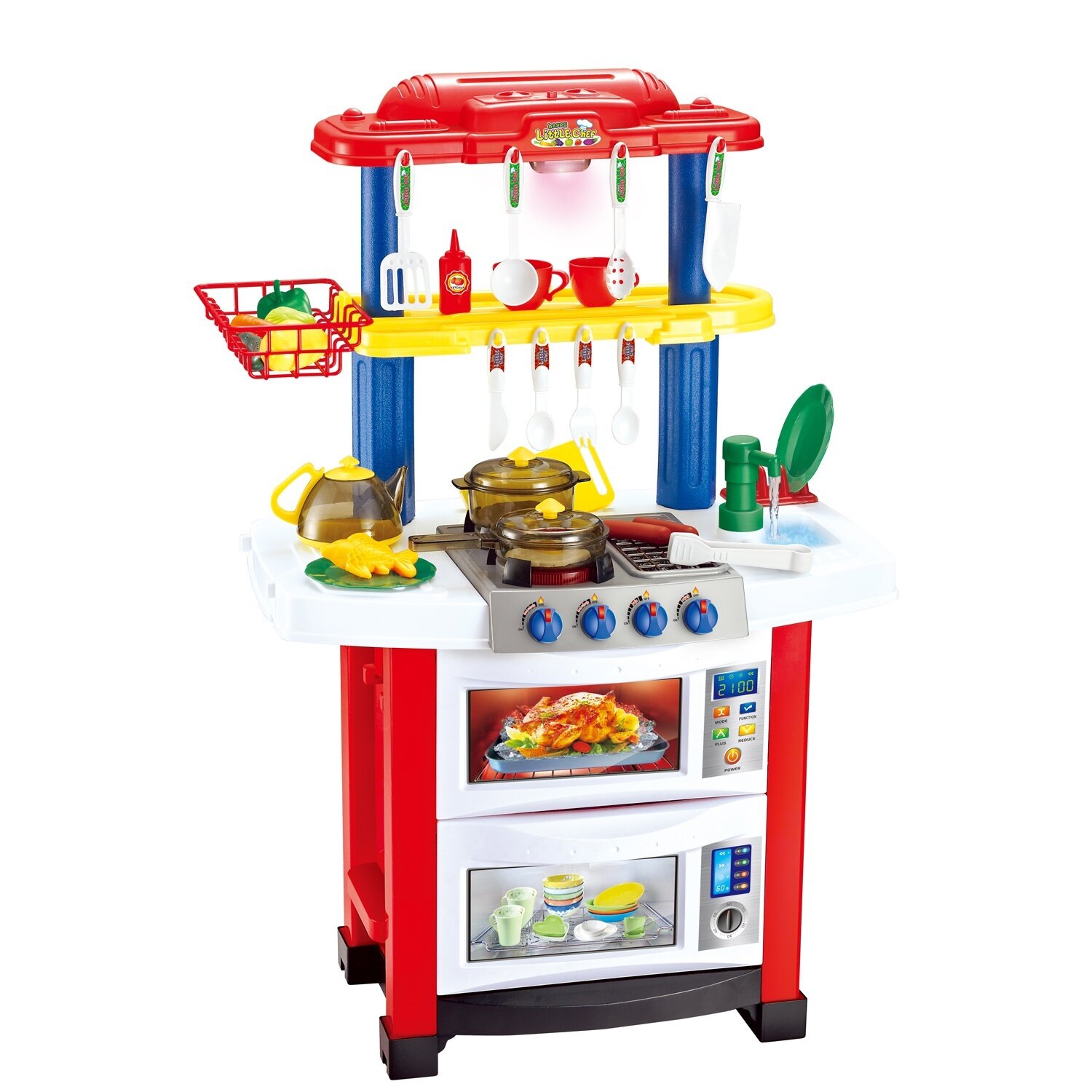 Игровая кухня ND Play XXL, ND, Girl, Boy, Prof, Большая, с краном с водой (FW-758A)