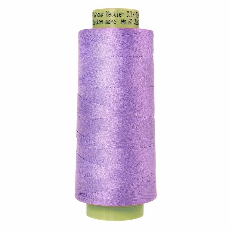 Нить для машинного квилтинга METTLER "Silk Finish", Cotton 60, 2743 м, цвет 0029, English Lavender