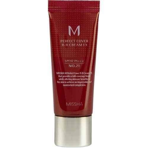 BB-крем MISSHA Perfect Cover, EX Тональный, SPF42/PA, тон 21, 20 мл